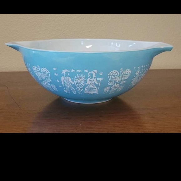 Pyrex | Dining | Pyrex 444 Cinderella Bowl Amish Butterprint | Poshmark
